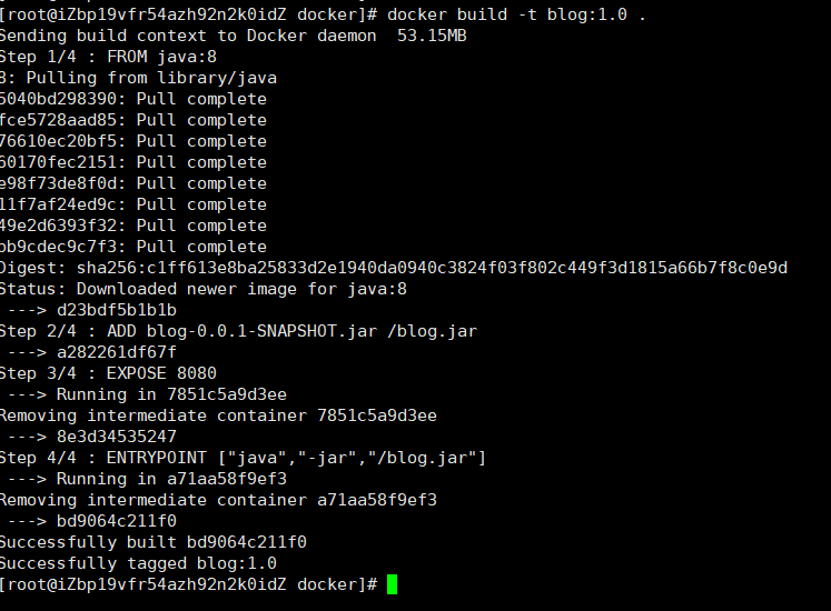 使用docker部署springboot项目并连接上mysql数据库 Docker 启动jar包配置数据库地址 Csdn博客