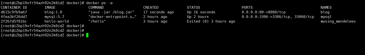 使用docker部署springboot项目并连接上mysql数据库_docker 启动jar包配置数据库地址-CSDN博客