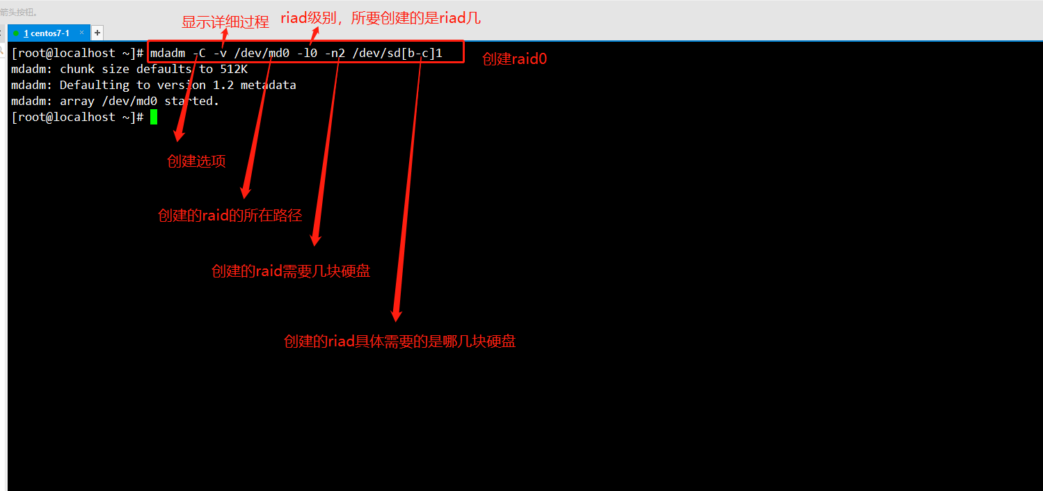 Centos 7 Raid磁盘阵列详解一、（raid0、raid1）实验全程可跟做2007开raid Csdn博客 