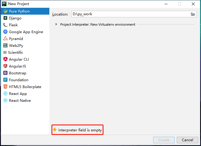 interpreter field is empty-CSDN博客