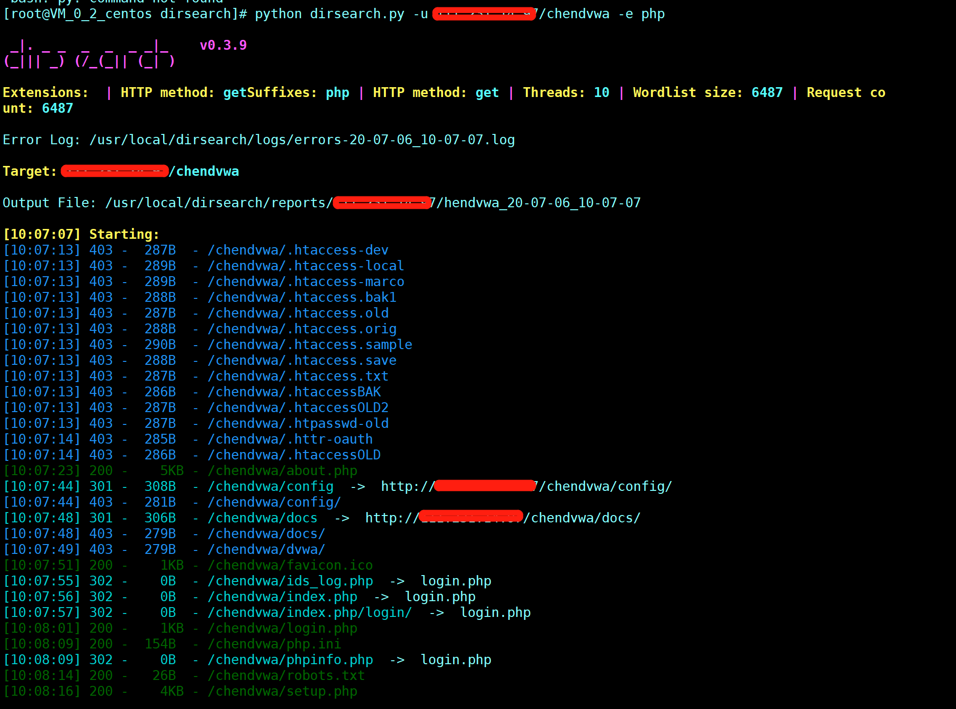 centos7下dirsearch目录扫描工具安装使用_centos7安装dirsearch-CSDN博客