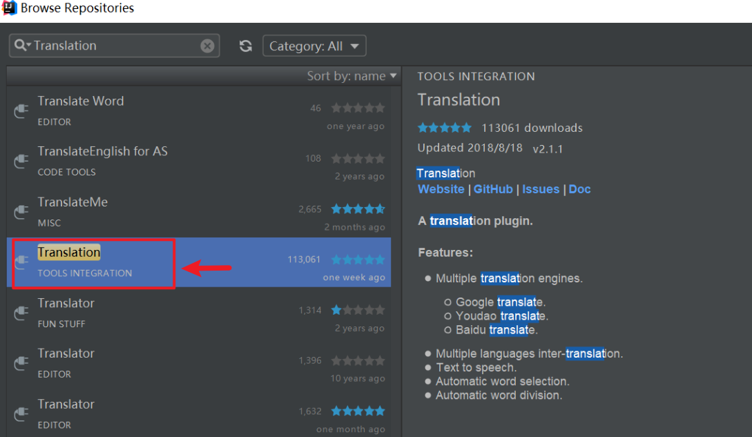 pycharm安装插件（Translation）_pycharm 没有 transition-CSDN博客