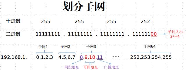 子网掩码_255.255.255.252-CSDN博客