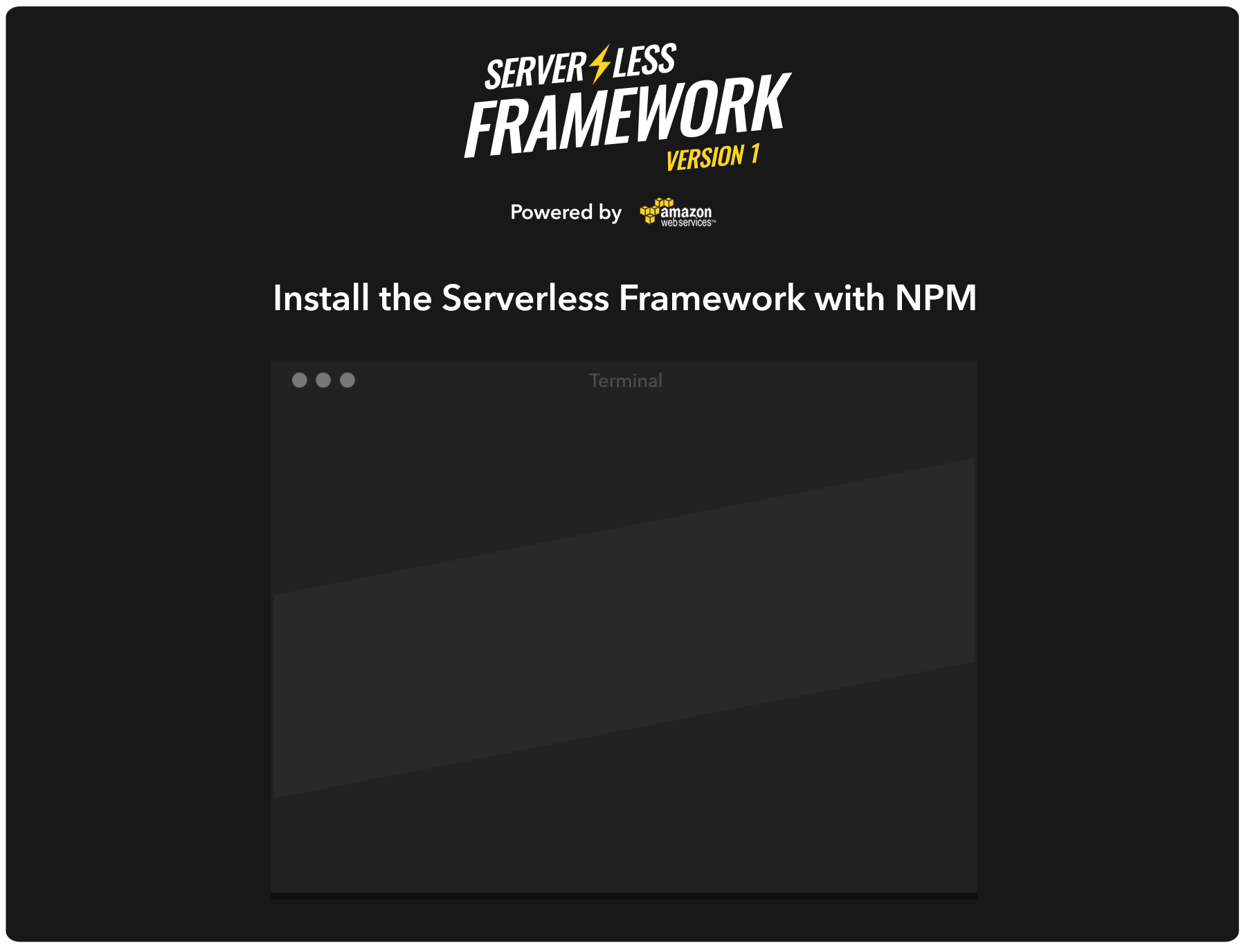 Serverless Framework 无服务器架构_serverless framework是什么-CSDN博客