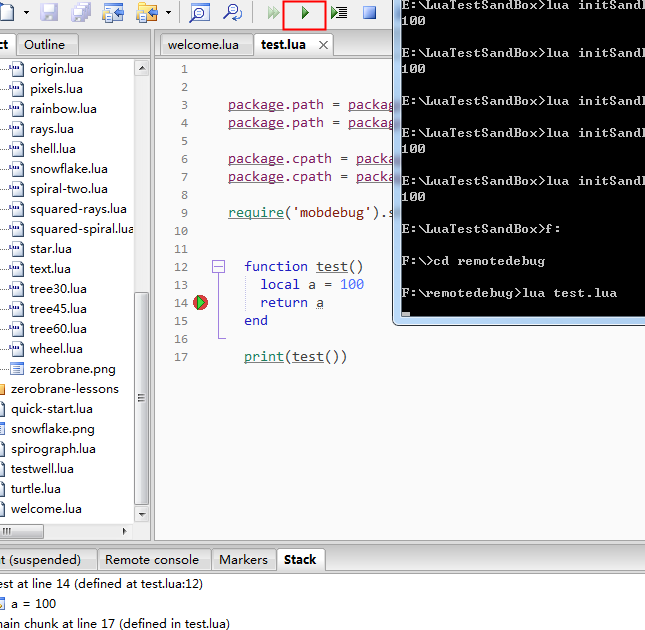 ZeroBrane Studio进行LUA远程调试_zerobrane studio远程调试-CSDN博客