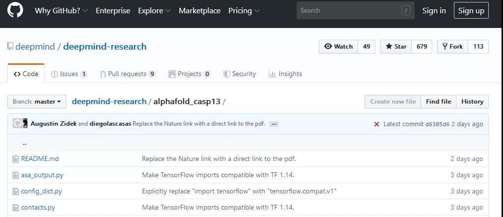 DeepMind开源AlphaFold，蛋白质预测模型登上《Nature》_预测模型开源-CSDN博客