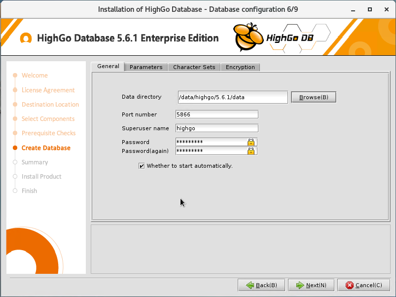 Highgo Database 企业版单机安装指导手册_瀚高linux配置 开机启动-CSDN博客